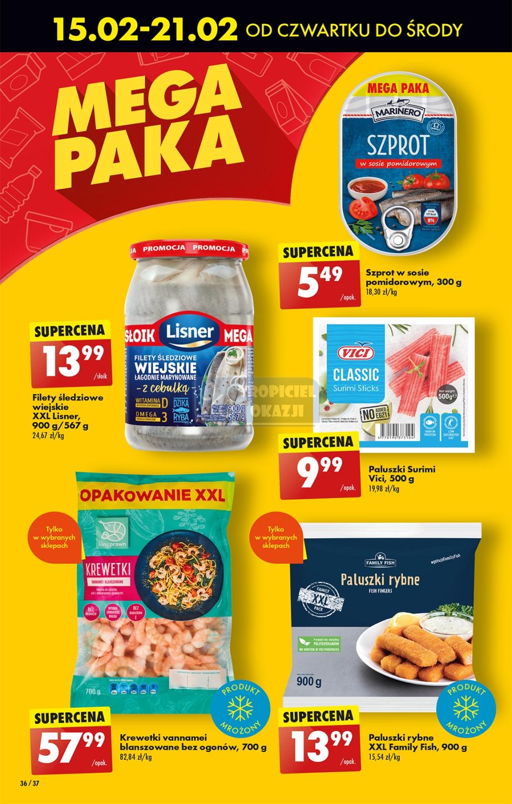 Gazetka promocyjna i reklamowa Biedronka, "W tym tygodniu -lada", od 15/02/2024 do 21/02/2024, s.38