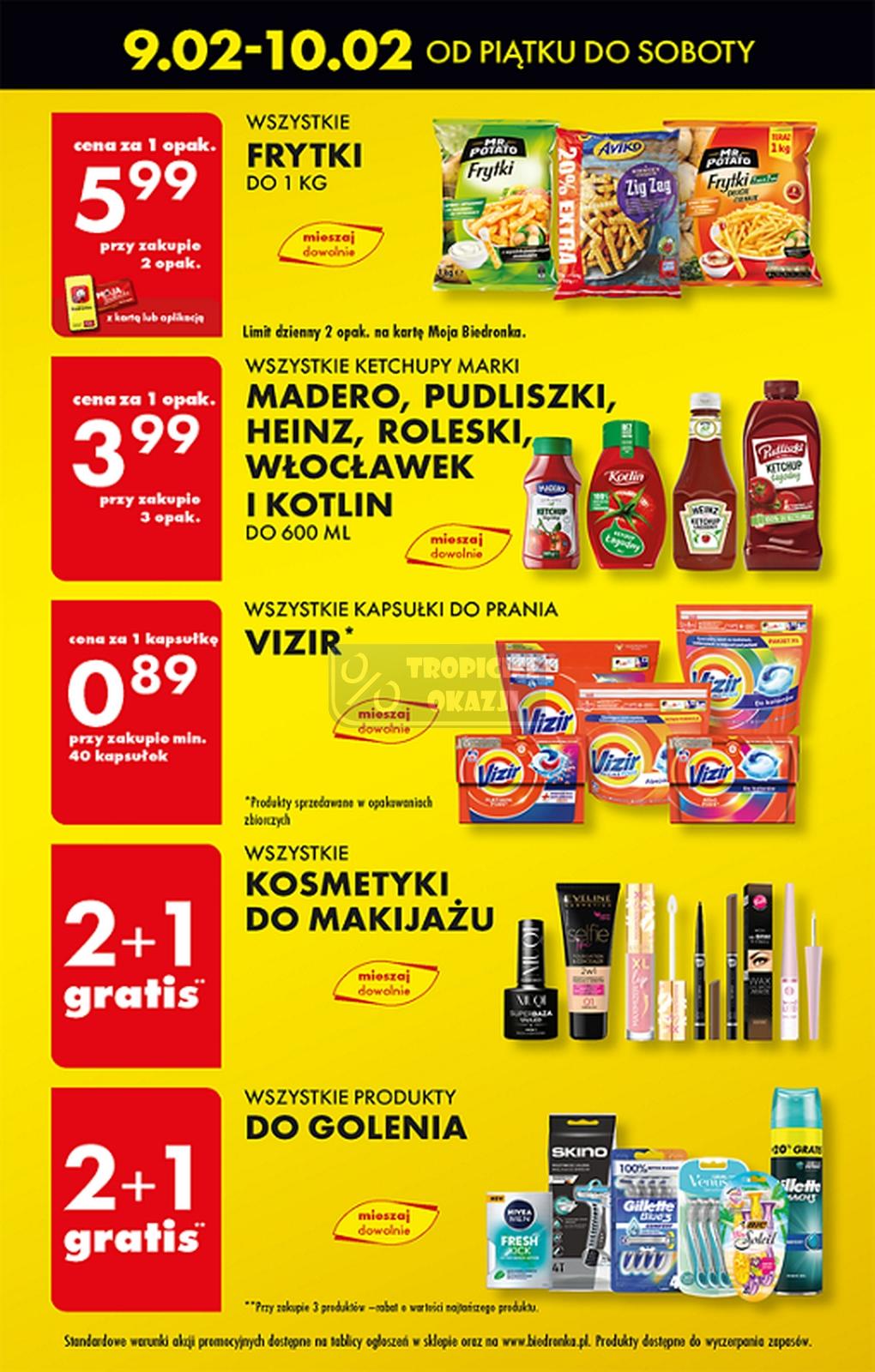 Gazetka promocyjna i reklamowa Biedronka, "Specjalny weekend", od 09/02 ...