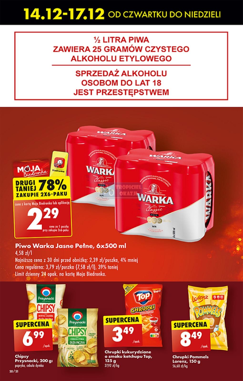 Gazetka promocyjna i reklamowa Biedronka, "W tym tygodniu - Lada", od 14/12/2023 do 20/12/2023, s.52