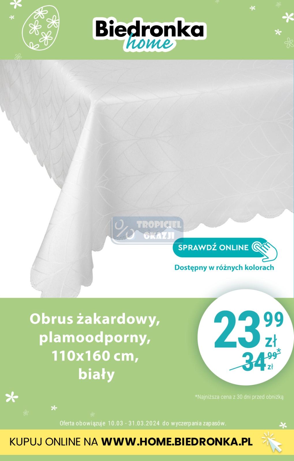 Gazetka promocyjna i reklamowa Biedronka, "Biedronka Home", od 09/03 ...