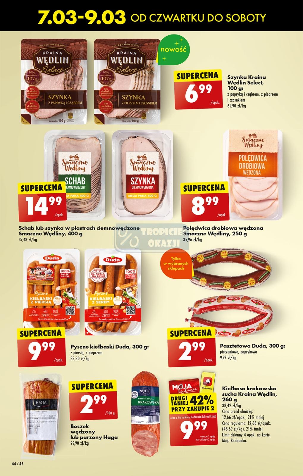 Gazetka promocyjna i reklamowa Biedronka, Gazetka promocyjna i reklamowa Biedronka,