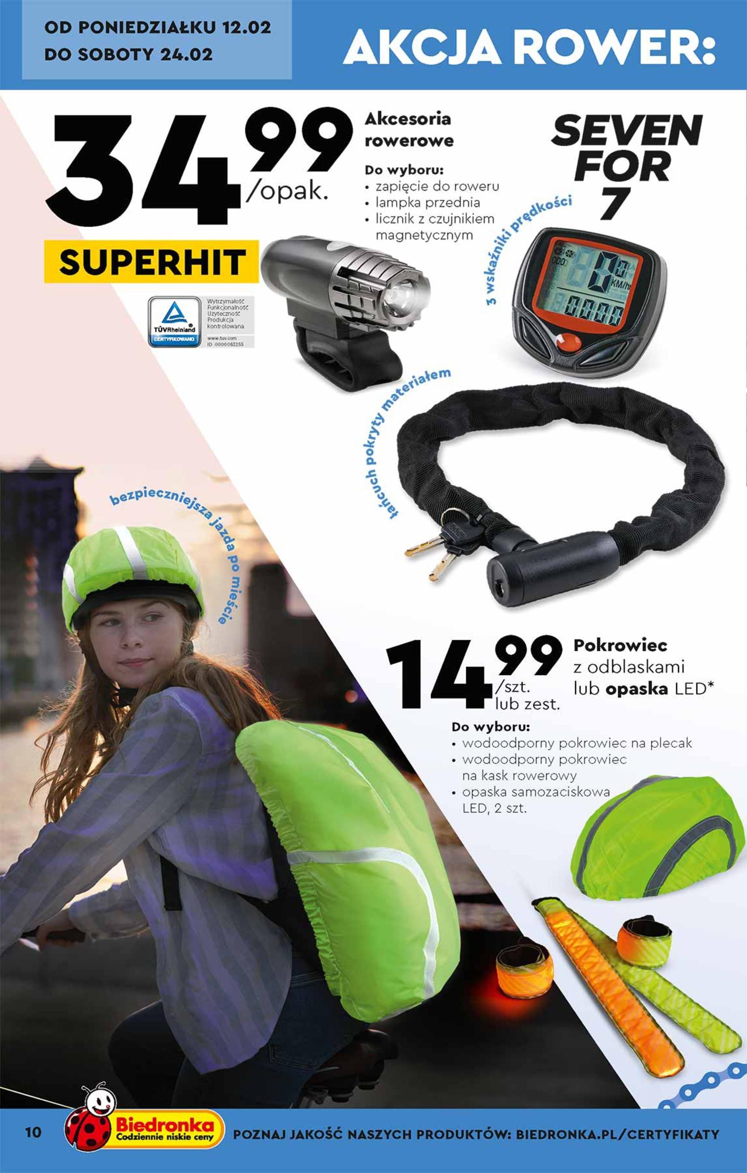 Gazetka promocyjna i reklamowa Biedronka, "Okazje tygodnia", od 12/02/2024 do 24/02/2024, s.10